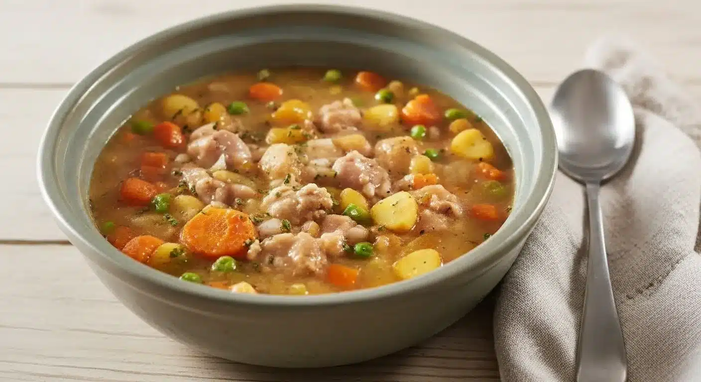 Delicious Classic Slow Cooker Chicken Stew - Erikarecipes