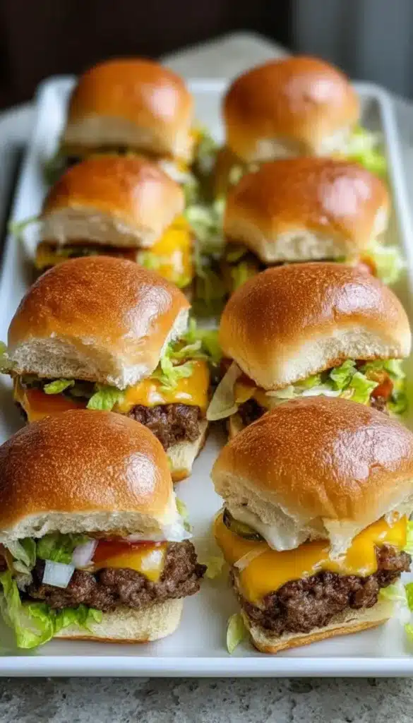 Easy Sheetpan Burger Sliders: Your Weeknight Dinner Solution - Erikarecipes