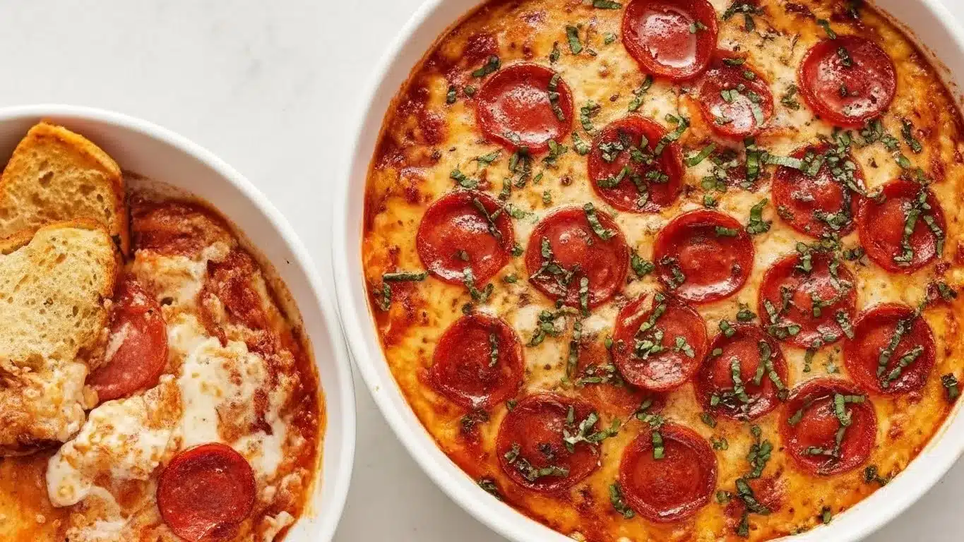 Cheesy Hot Honey Pepperoni Pizza Dip Delight